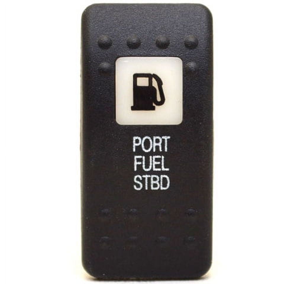 Carling Boat Rocker Switch Cover | PORT FUEL STBD Lighted (Single ...