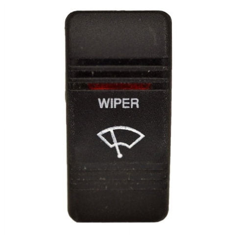 Carling Boat Rocker Switch Cover | WIPER Black 2 Inch - Walmart.com