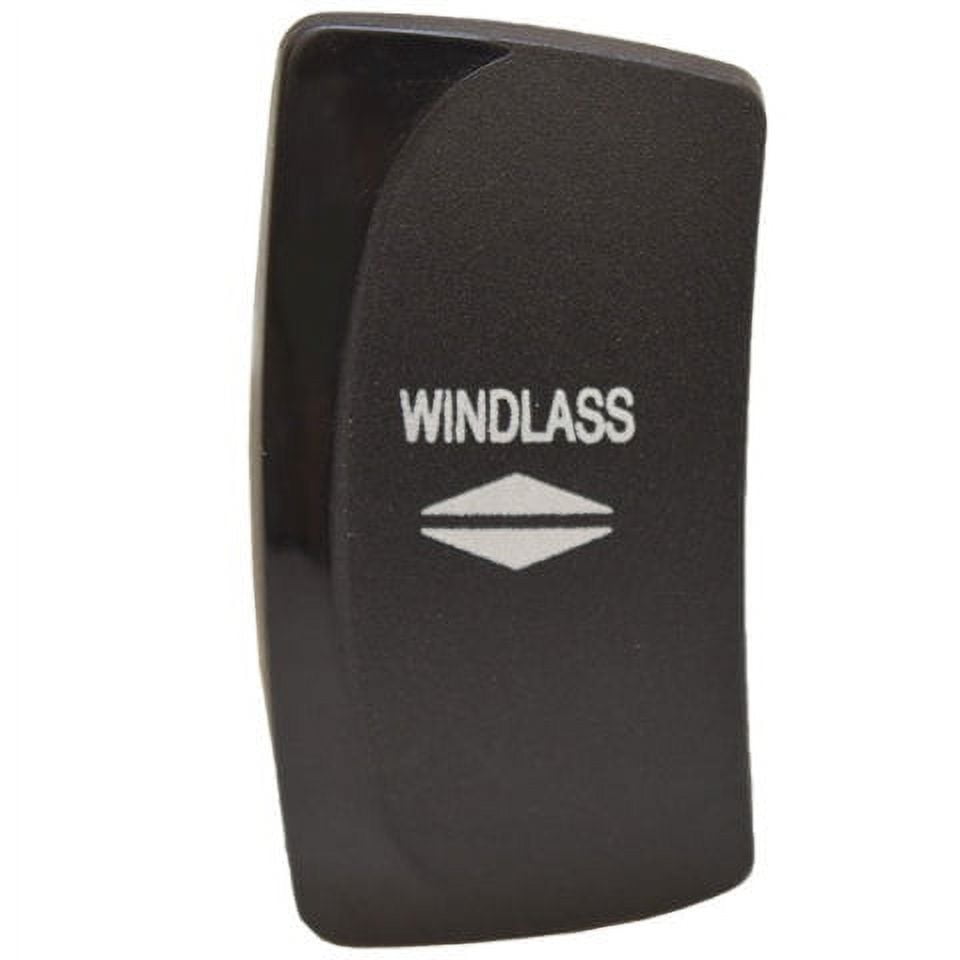 Carling Boat Rocker Switch Cover | Windlass Black Actuator - Walmart.com