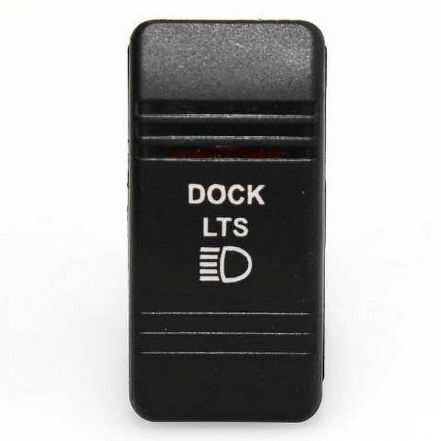 Carling Momentary Contura III Boat Rocker Switch | Dock Lts 4 Spade 12V ...