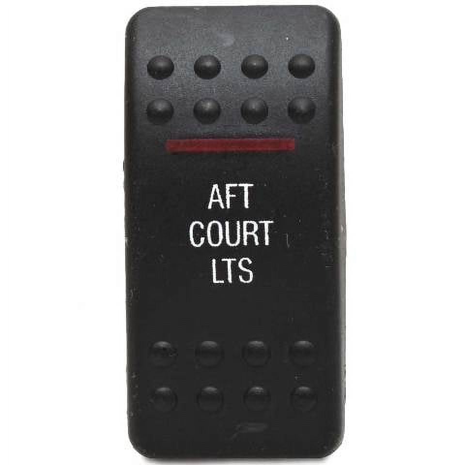 Carling Boat Rocker Switch Plate Cover | Aft Court Lights Actuator ...