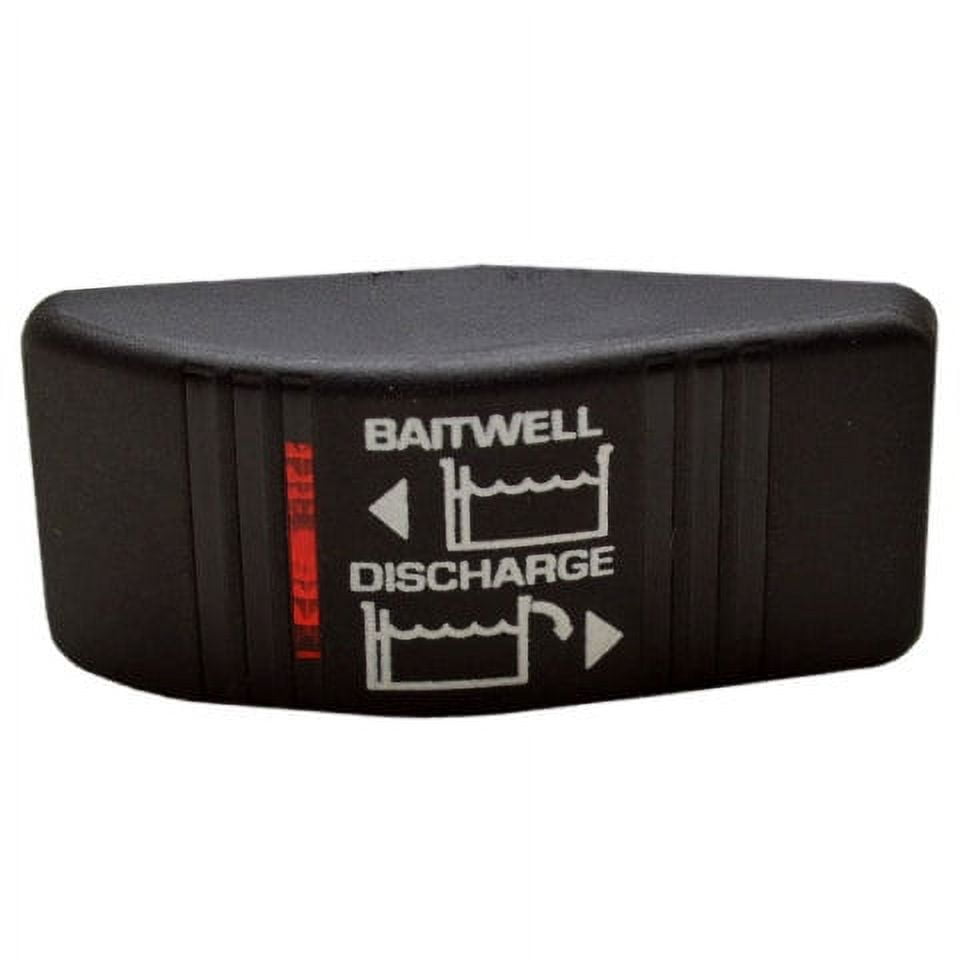 Carling Boat Switch Actuator | Livewell Baitwell Discharge Black ...