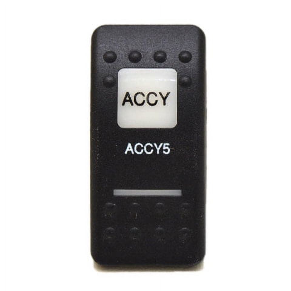 Carling Boat Switch Cover Plate | ACCY ACCY5 Black Plastic Actuator ...