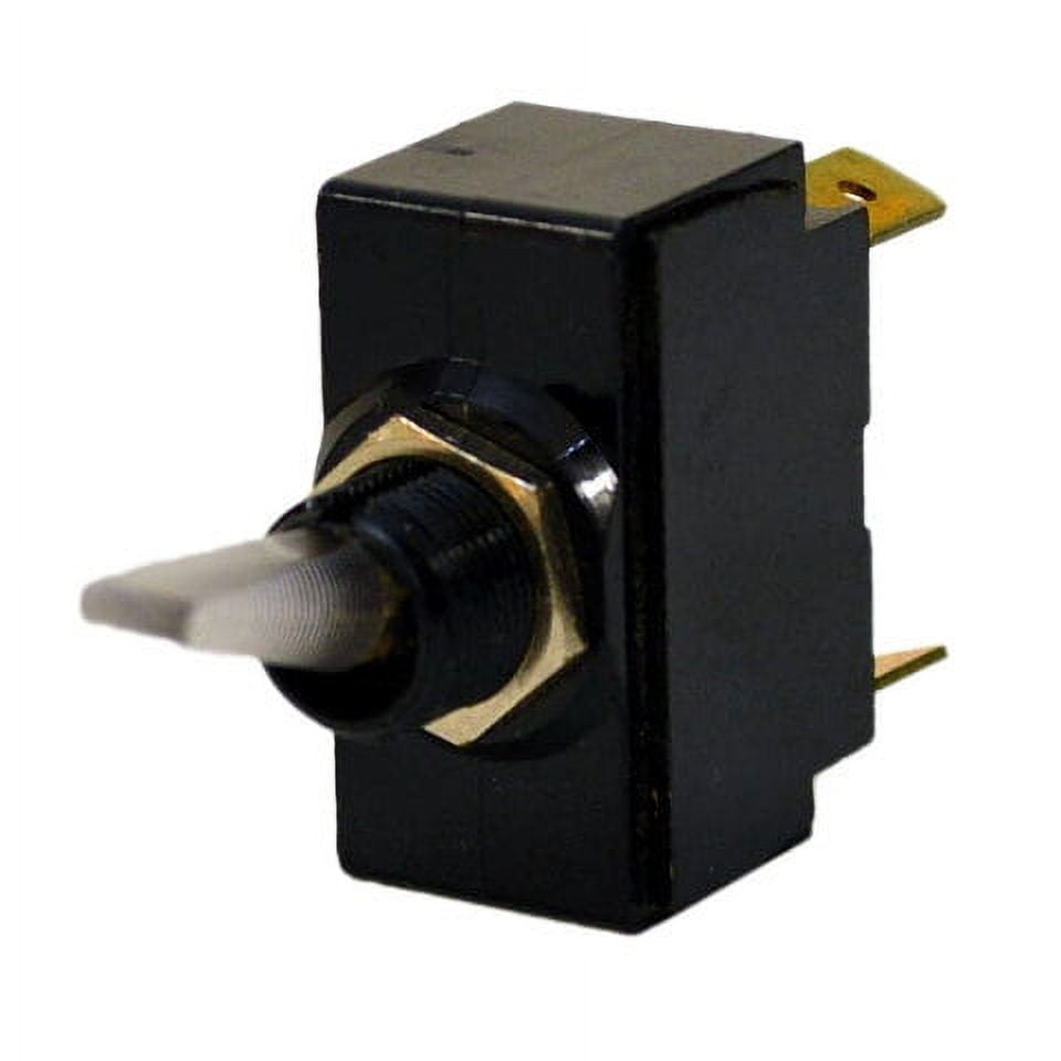 Carling 12V Black Boat Illuminated On/Off Momentary Toggle Switch ...