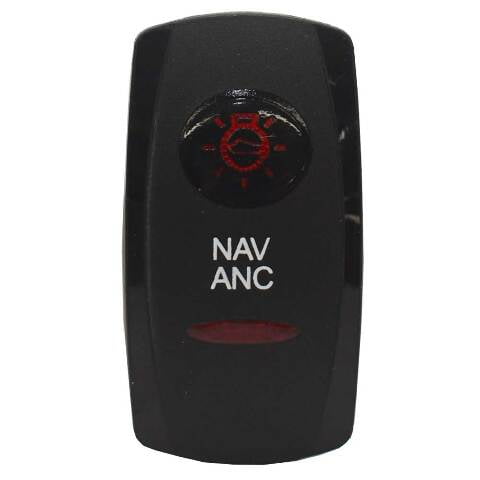 Carling Contura V Boat Rocker Switch Cover | Nav/Anc Lights Actuator ...