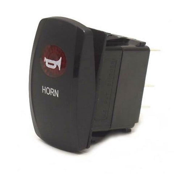 Carling Mom On/Off Contura V Boat Rocker Switch | Horn 4 Spade 12 Volt ...