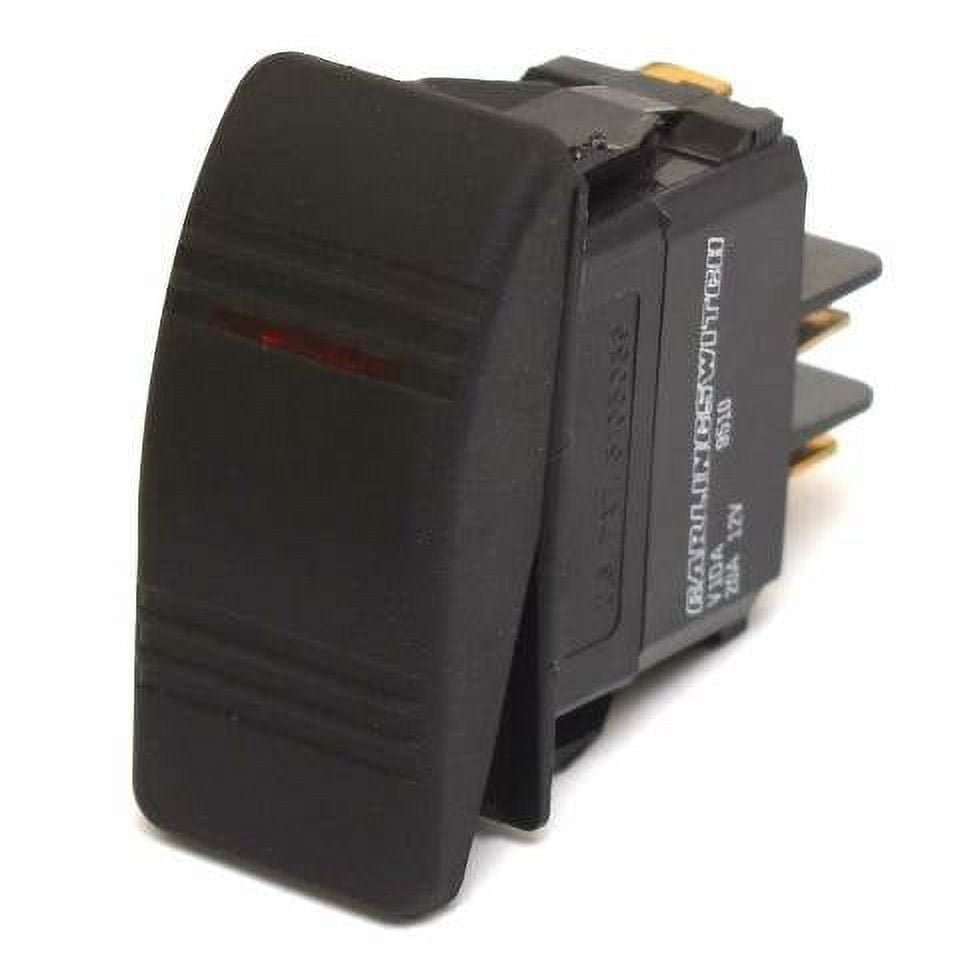 Carling On/Off Contura III Boat Rocker Switch | Blank 3 Spade 12 Volt ...