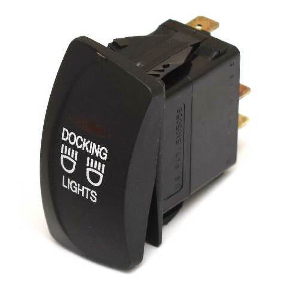 Carling On/Off Contura IV Boat Rocker Switch | Docking Lights 3 Spade ...