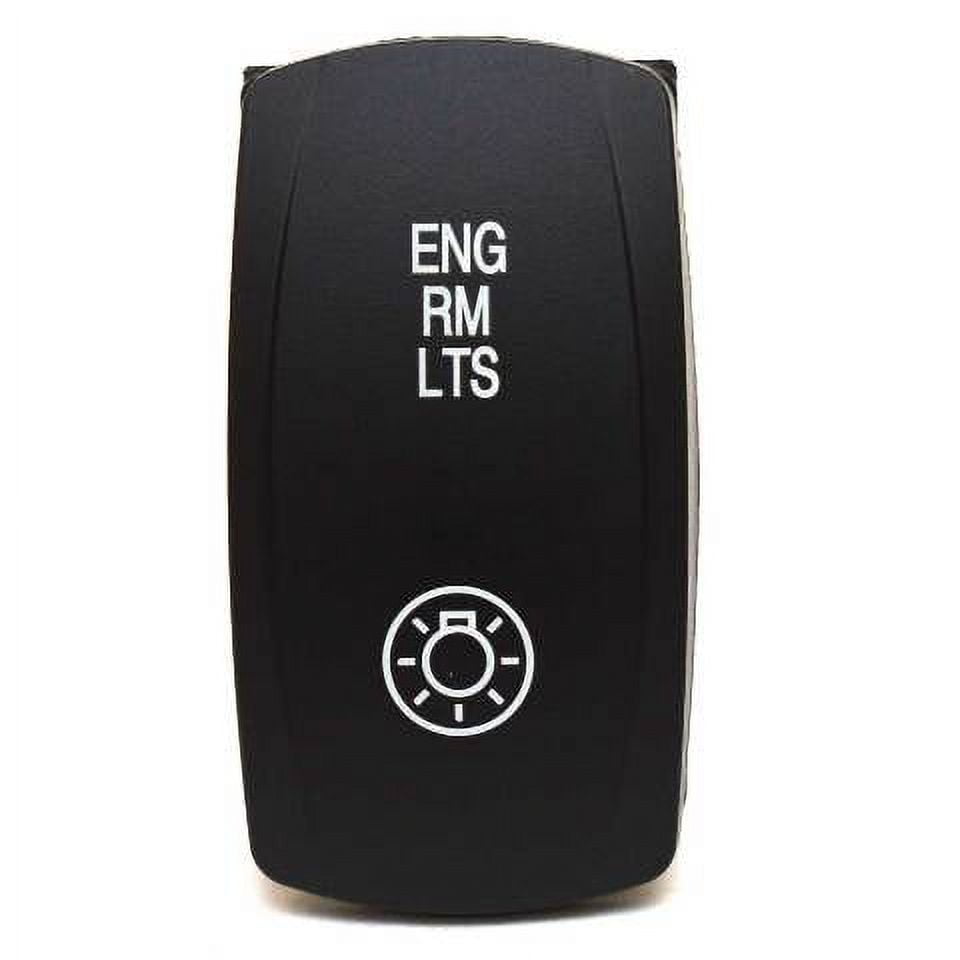 Carling On/Off Contura V Boat Rocker Switch | Engine Room LTS 4 Spade ...