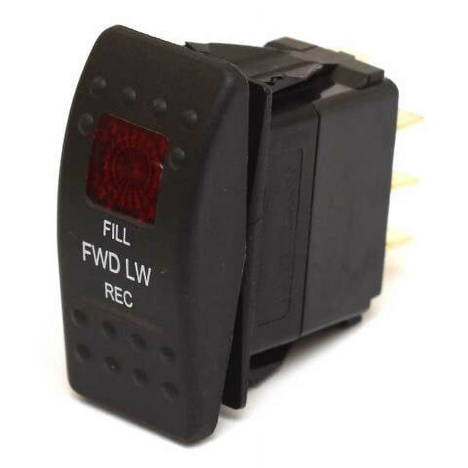 Carling On/Off/On Contura II Boat Rocker Switch | FWD Livewell 4-Spade ...