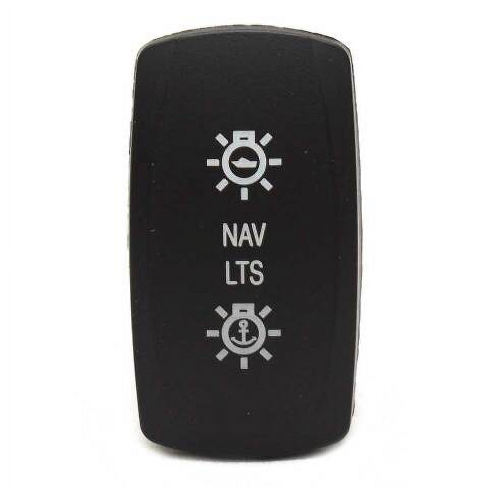 Carling On/Off/On Contura V Boat Rocker Switch | NAV LTS 10 Spade 12V ...