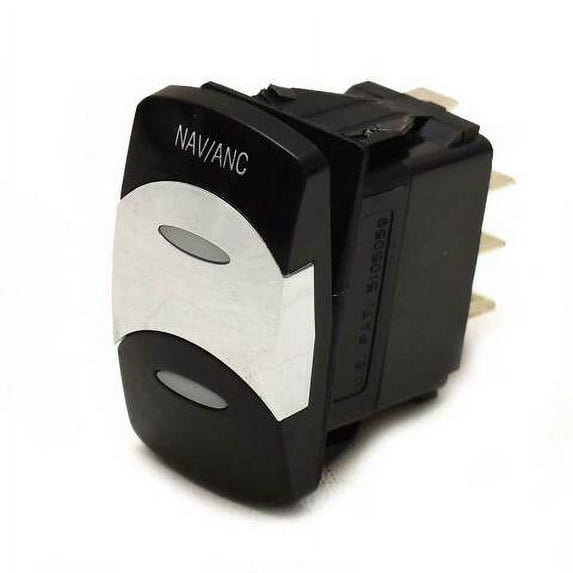 Carling On/Off/On Contura VI Boat Rocker Switch | NAV/ANC 7 Spade 12 V ...