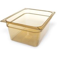 Carlisle CM110203 Coldmaster 1/3 Size Black Cold ABS Plastic Food Pan ...