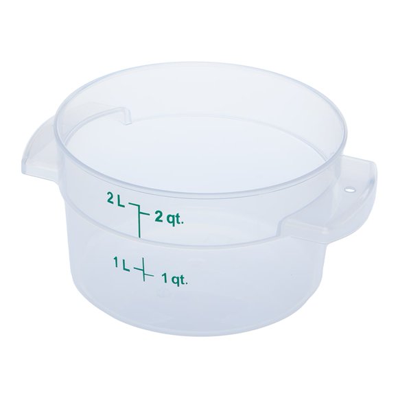 2 Quart Plastic Container
