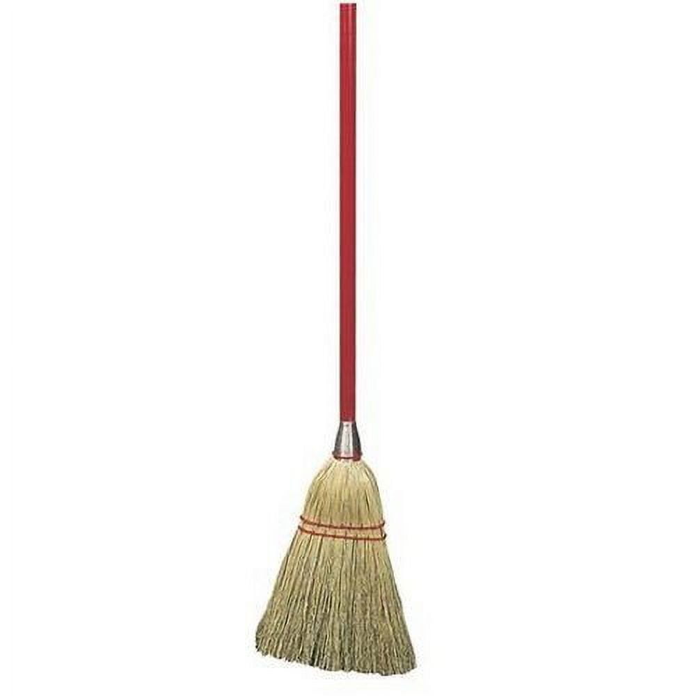 Carlisle 3-Sew Stitch Blend Corn Fiber Bristle Lobby Broom Natural, 40 ...