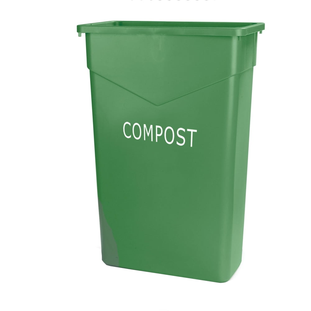 Carlisle 342023CMP09 Trimline 23 Gallon Green Container - Walmart.com