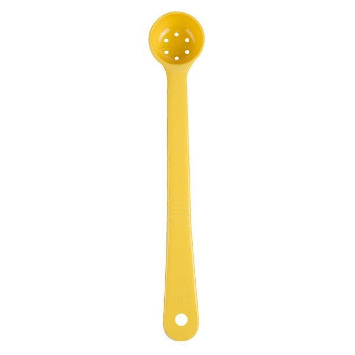 Carlisle 395704 Measure Misers 1 oz. Yellow Acetal Long Handle ...