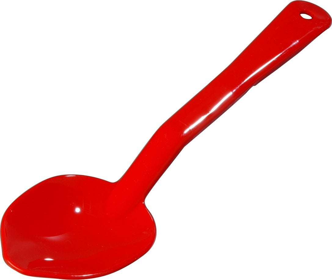Carlisle 441005 1.5 Oz. Red Solid Serving Spoon - Walmart.com