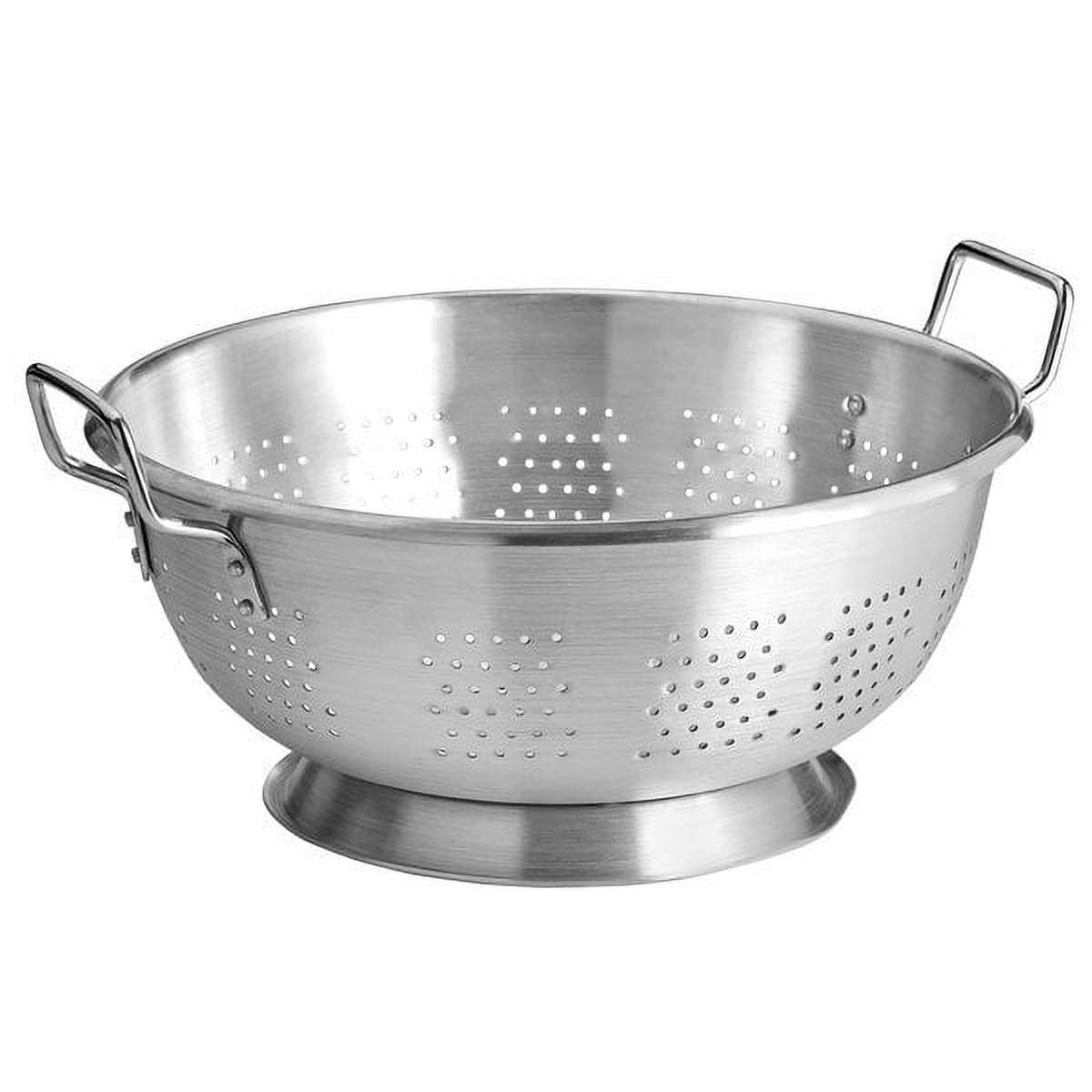 Carlisle 60280 Standard Weight 16 Qt. Aluminum Colander - Walmart.com