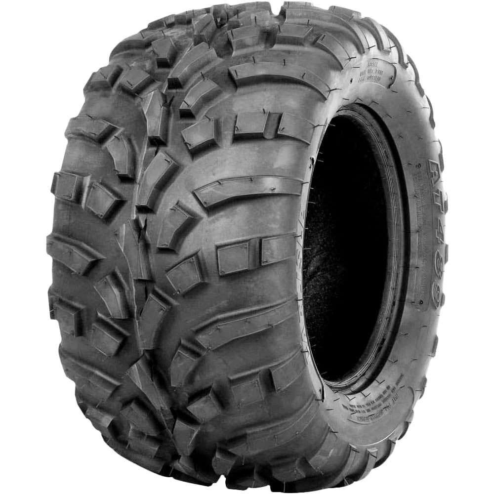 Carlisle AT489 25X10-12 4 Ply All Terrain ATV UTV Tire, All Season, 63F ...