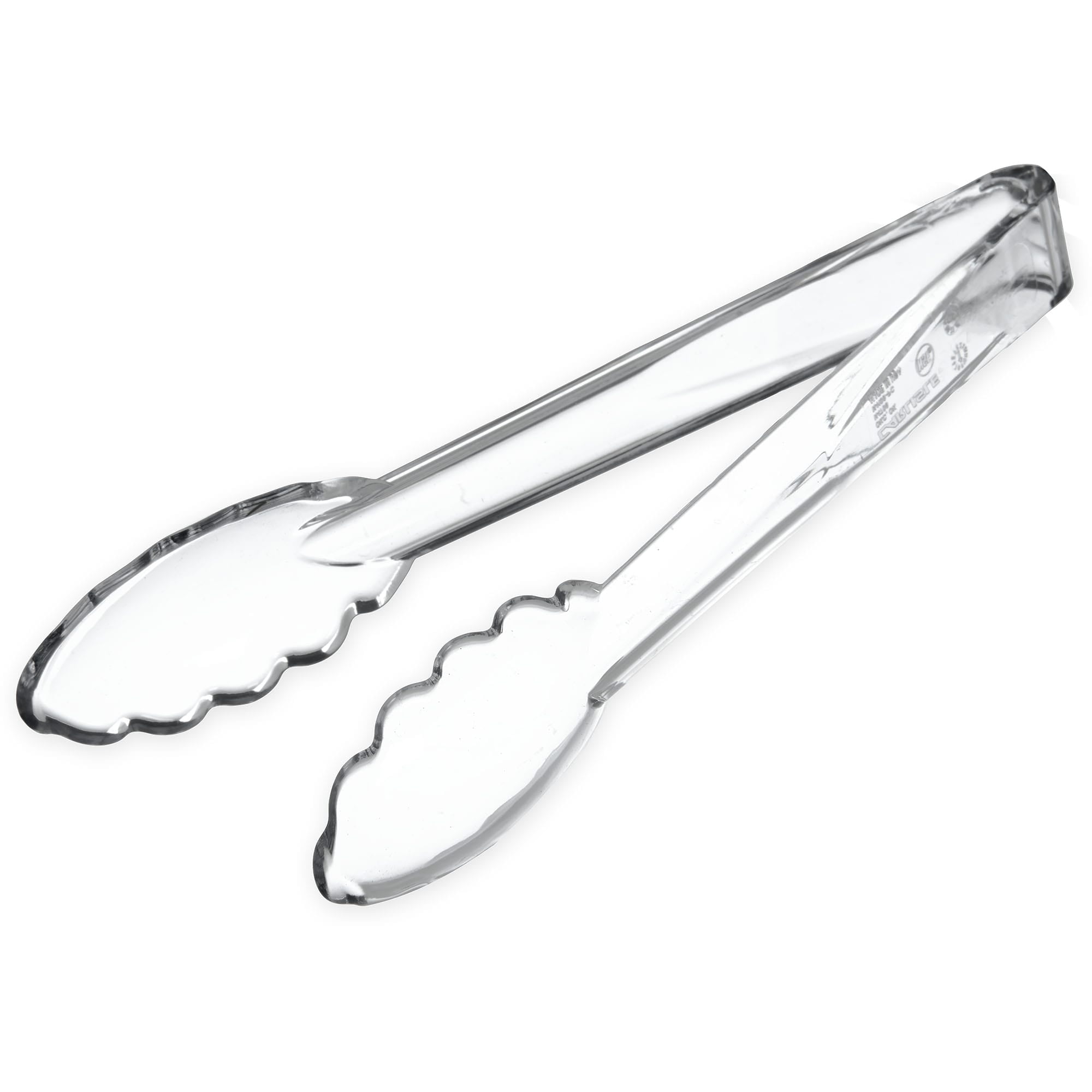 Carlisle Carly Utility Tong Clear, Polycarbonate, 9" Length | 1 Each ...