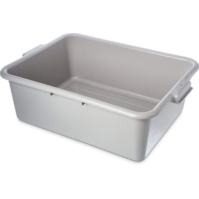 Carlisle Comfort Curve Bus Box, 15x20x7", Grey | 1 Each - Walmart.com