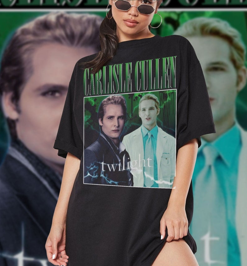 Carlisle Cullen Vintage 90's Tee, Peter Facinelli Fan Made Tee, Team ...