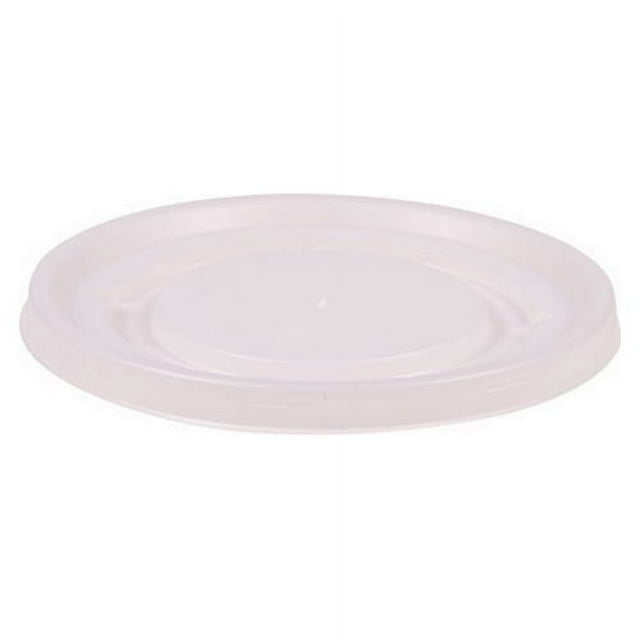 Carlisle Dinex Polystyrene Lid For Fenwick DX5300 9 oz. Bowl, 4.5 ...