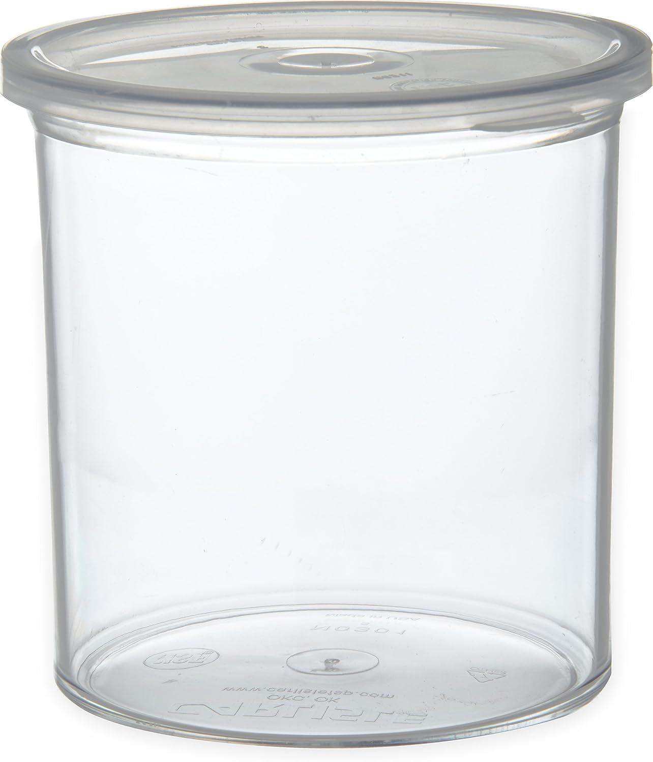 Carlisle FoodService Products Classic Round Storage Container Crock ...