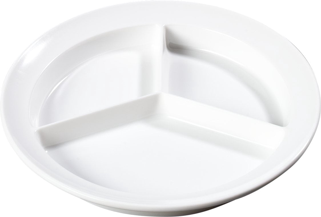Divided Melamine Plates