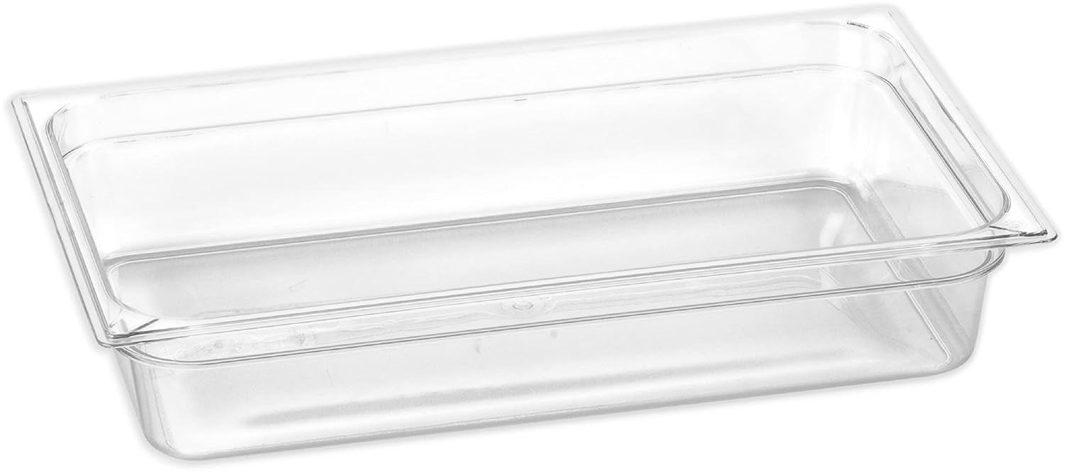 Carlisle FoodService Products StorPlus Plastic Full-Size Food Pan, 4 ...