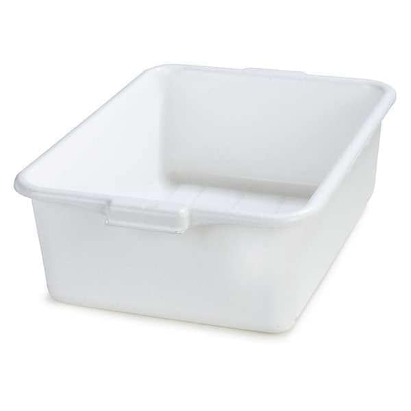 Carlisle Foodservice Tote Box,15 1/2 in L,White N4401102 - Walmart.com