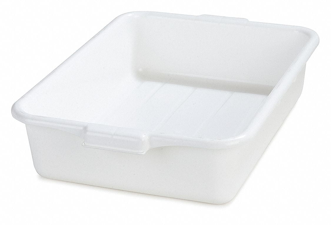 Carlisle Foodservice Tote Box,20 in L,White N4401002 - Walmart.com