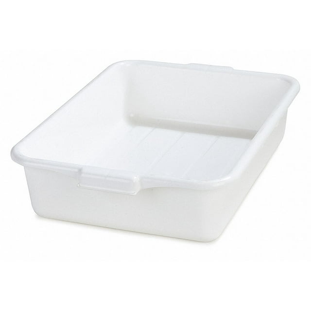 Carlisle Foodservice Tote Box,20 in L,White N4401002 - Walmart.com