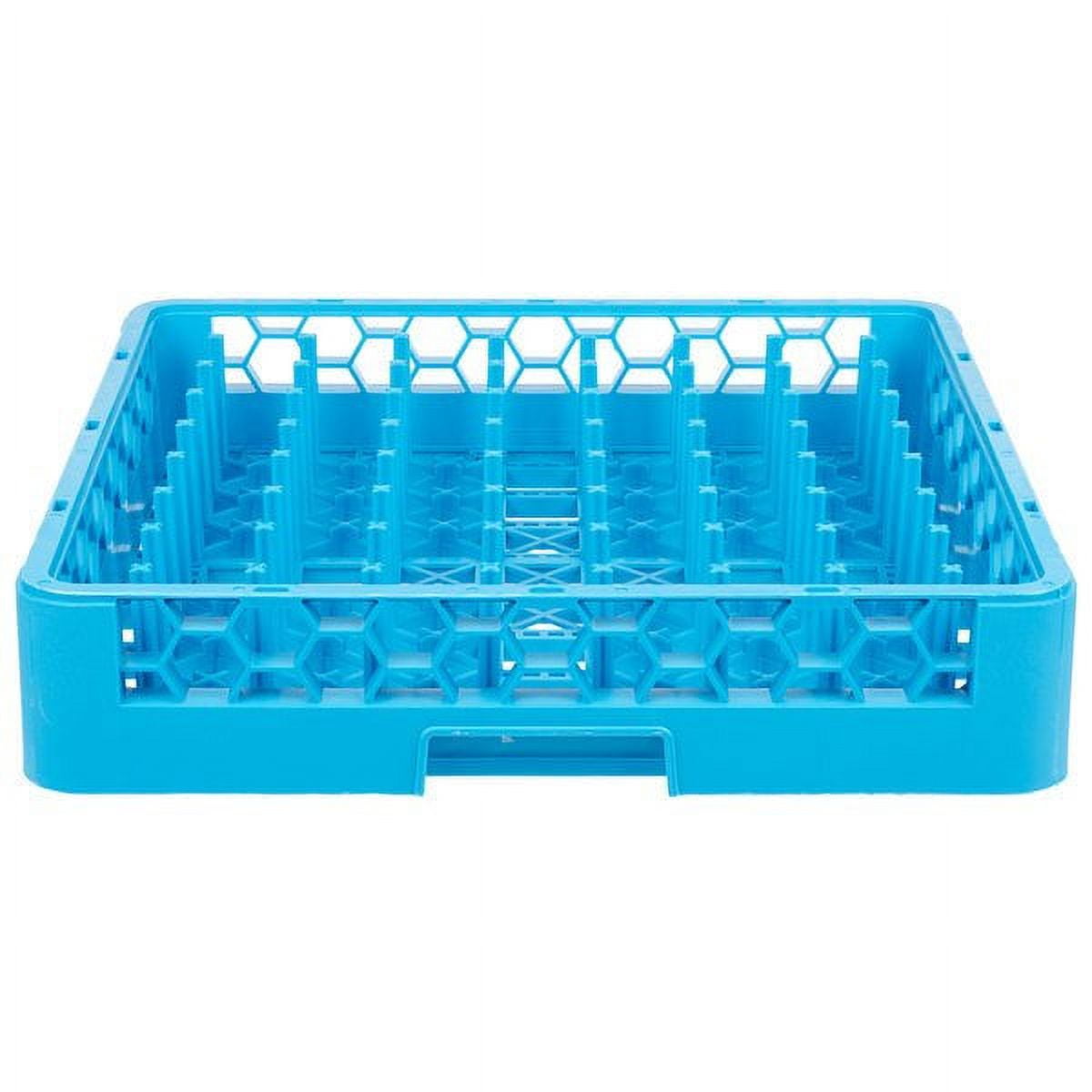 Carlisle RTP14 OptiClean All-Purpose Blue Tall Peg Plate / Tray Rack ...