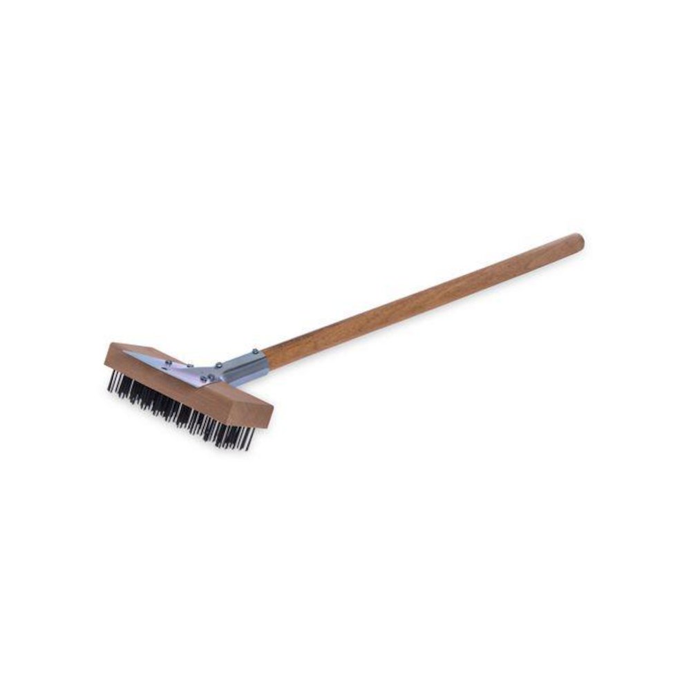 Carlisle Sparta Broiler Master Grill Brush and Scraper with Handle ...