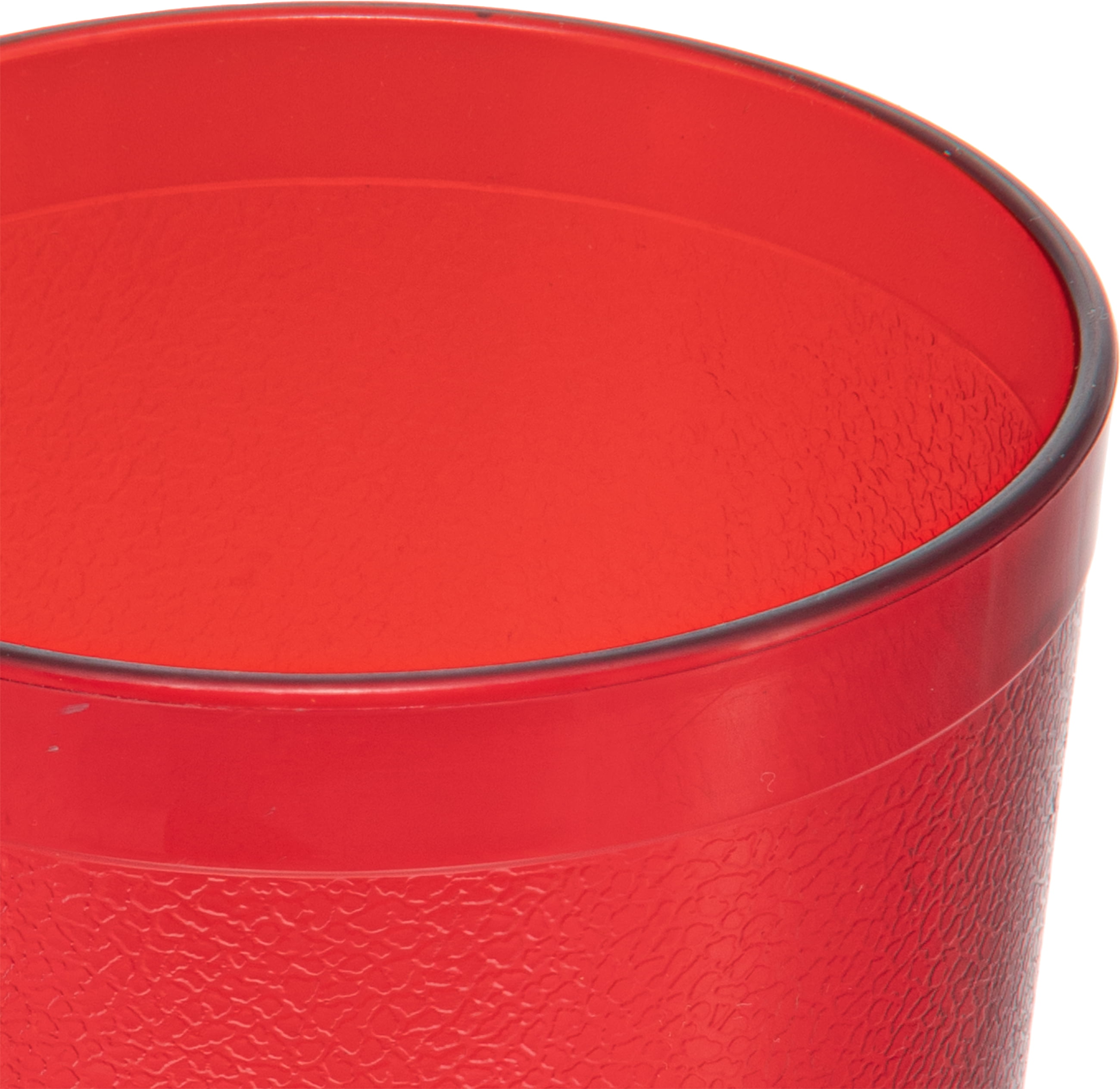 Carlisle Stackable SAN Plastic Tumbler 24 oz - Ruby - Walmart.com