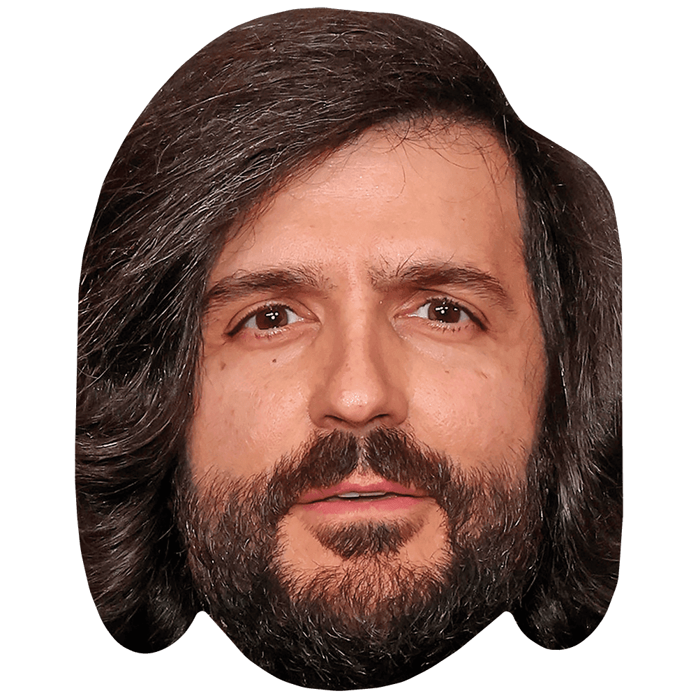 Carlo Alberto Orecchia (Beard) Celebrity Mask, Flat Card Face, Fancy ...