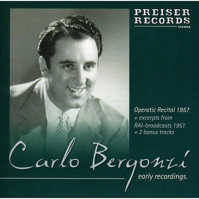 Carlo Bergonzi - Carlo Bergonzi - Classical - CD - Walmart.com