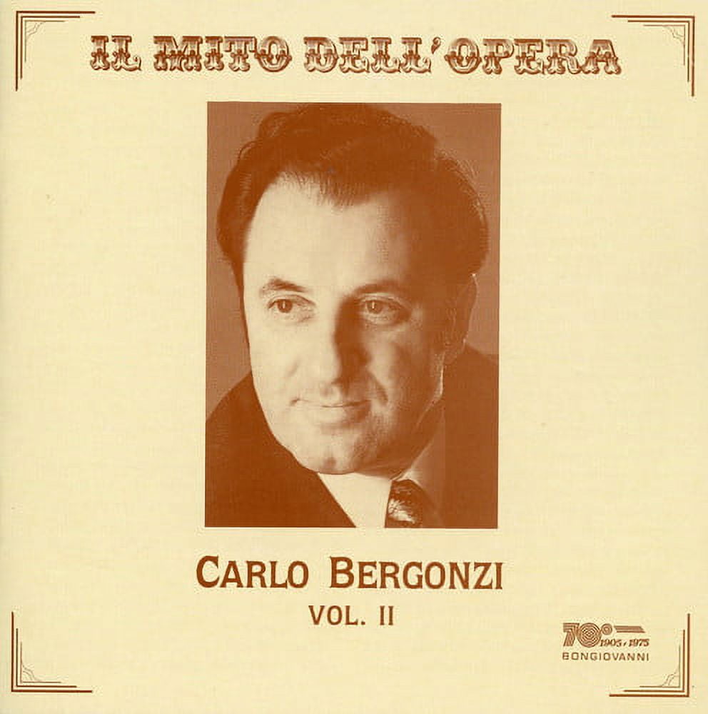 Carlo Bergonzi - La Boheme / Tosca / Cavalleria Rusticana - Music & Performance - CD - Walmart.com