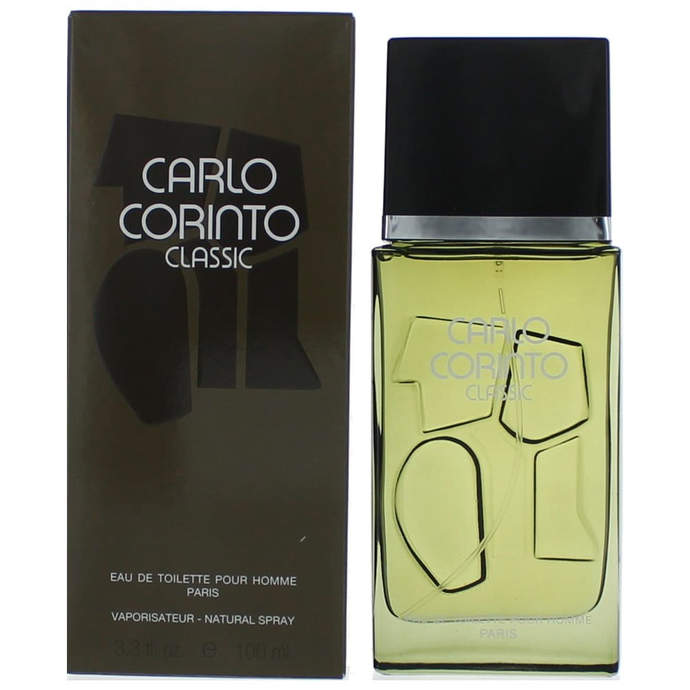Carlo Corinto Eau De Toilette Spray for Men, Woody Fragrance, 3.3 oz ...