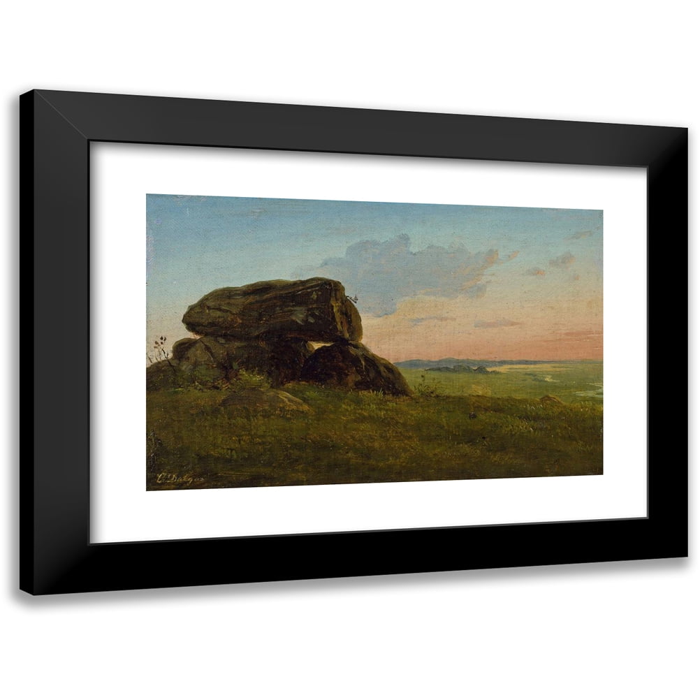 Carlo Dalgas 14x11 Black Modern Framed Museum Art Print Titled ...