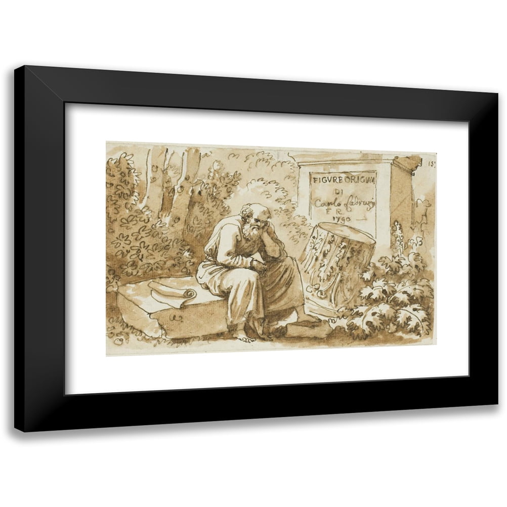 Carlo Labruzzi 14x11 Black Modern Framed Museum Art Print Titled ...
