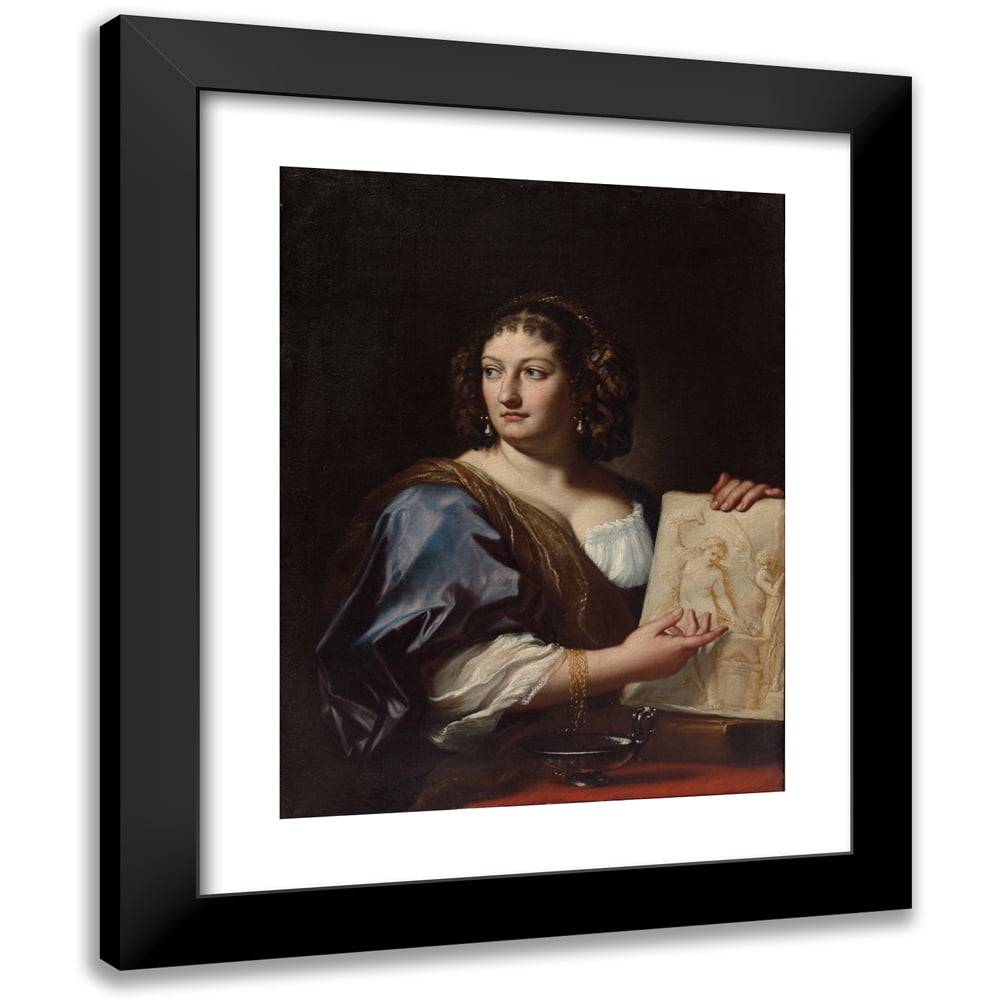 Carlo Maratti 12x14 Black Modern Framed Museum Art Print Titled ...