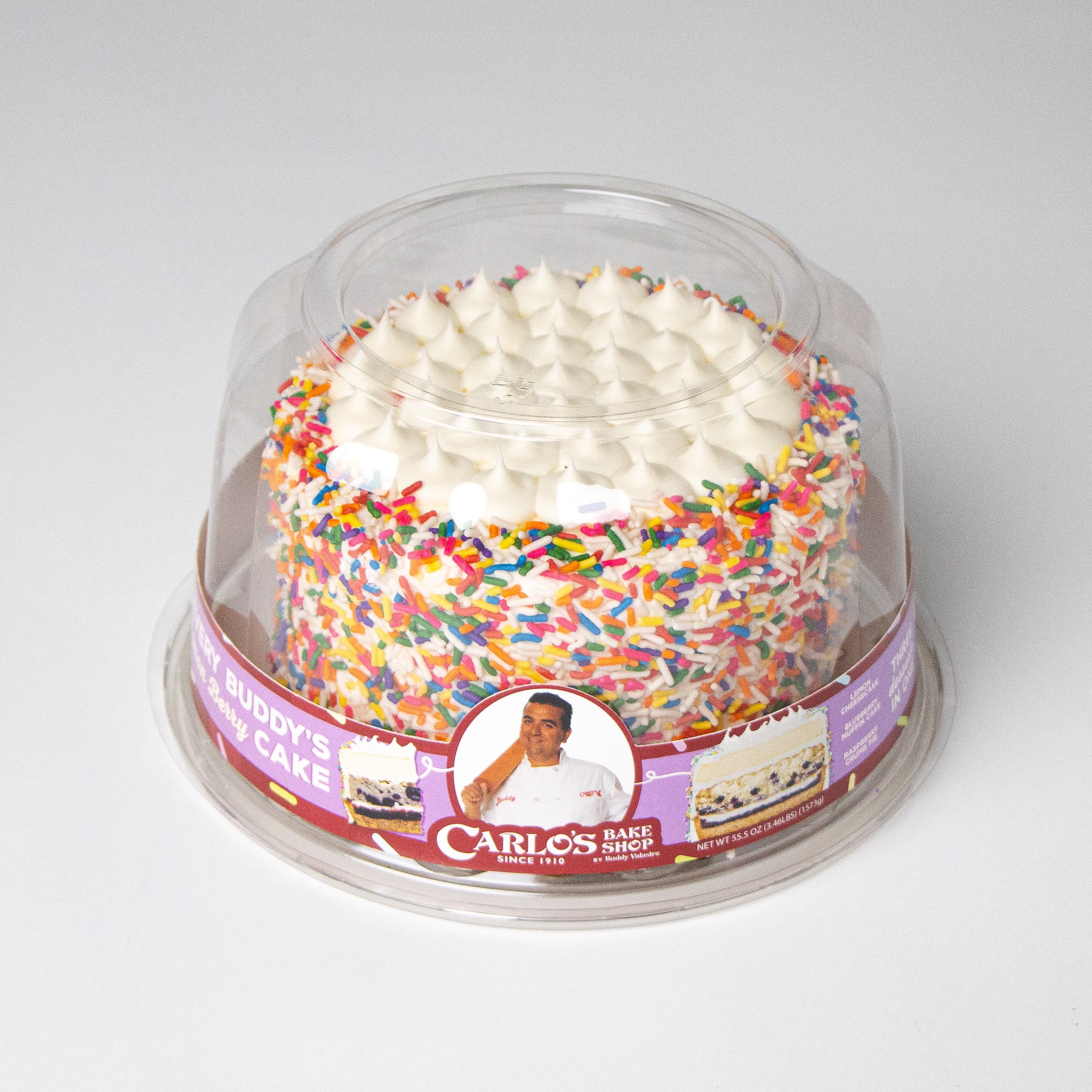 Carlo's Bakery Buddy's Lemon Berry 6" Cake, Box, Regular, 3lb 7.5oz, 1 Count - Walmart.com