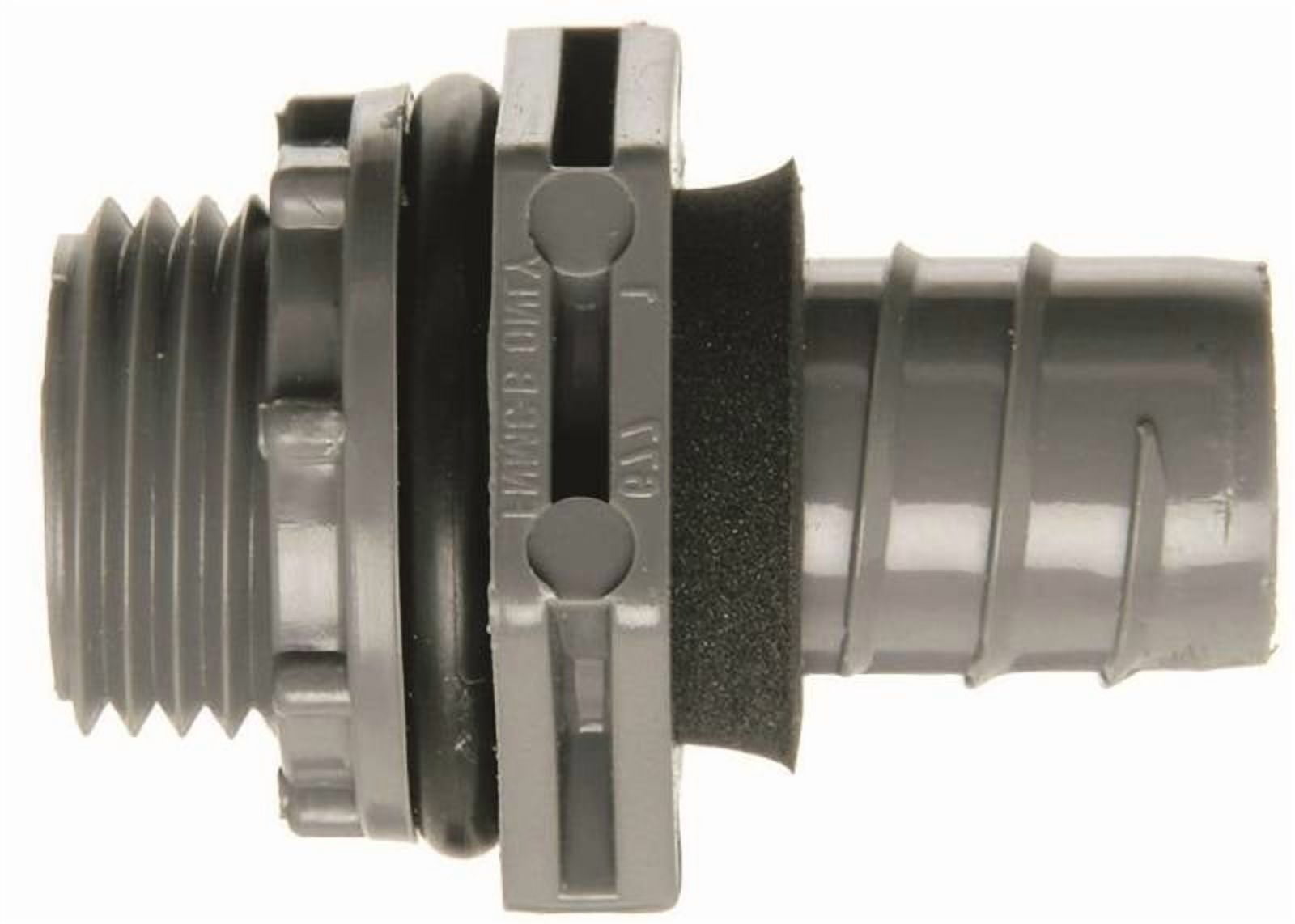 Carlon 1/2 In. Straight Non-Metallic Liquid Tight Fitting LN43DACTN ...