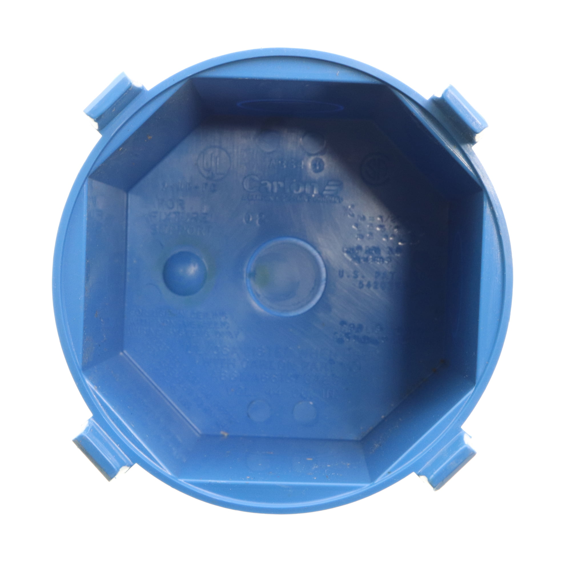 Carlon A864E 4S Non-Metallic ENT Mud-Box Cover, 3/4-Inch Knockouts, 4 ...