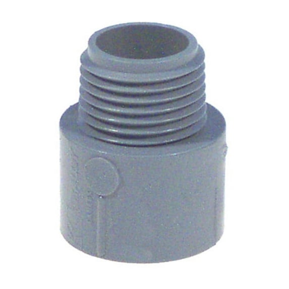 Carlon 2 In. Male Threaded & Socket Terminal Adapter - PVC Electrical ...