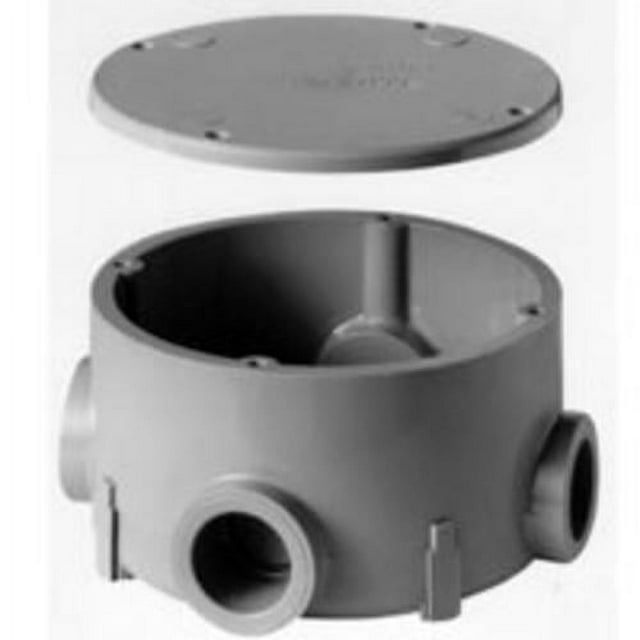 Carlon E970CE-CTN round junction boxes Conduit Body, 3/4", Each ...