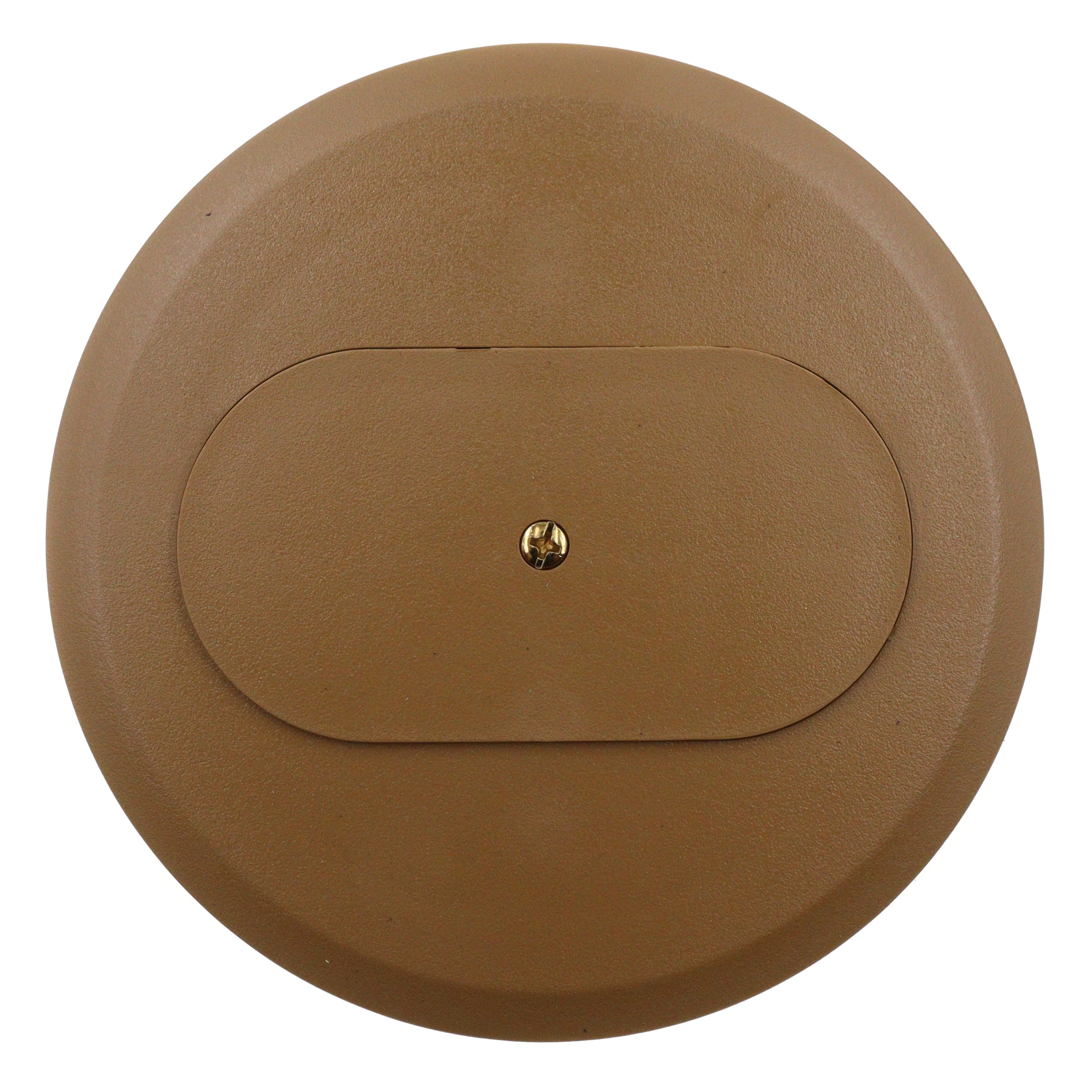 Carlon E97DSC Electrical Round Duplex Receptacle Cover, 5" Diameter ...